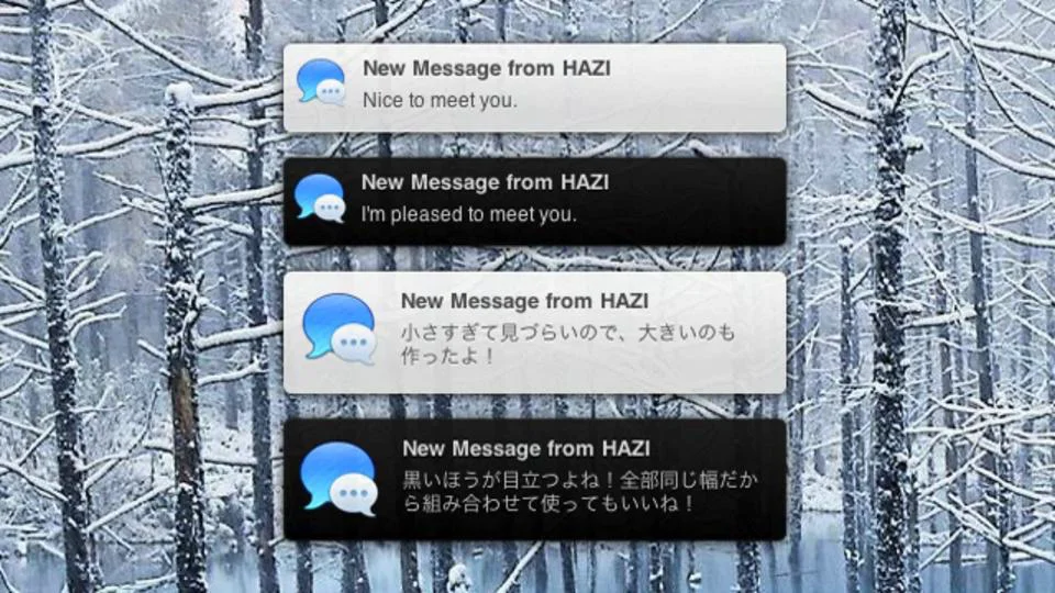 Mountain Lion Notification Center Growl Style Demo video on Vimeo