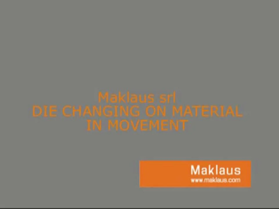 Maklaus Macro Perforation Unit (Model MPU-ROT) in Maklaus srl - Hole ...