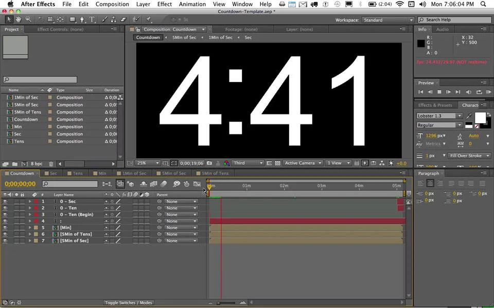 Countdown Video Tutorial on Vimeo