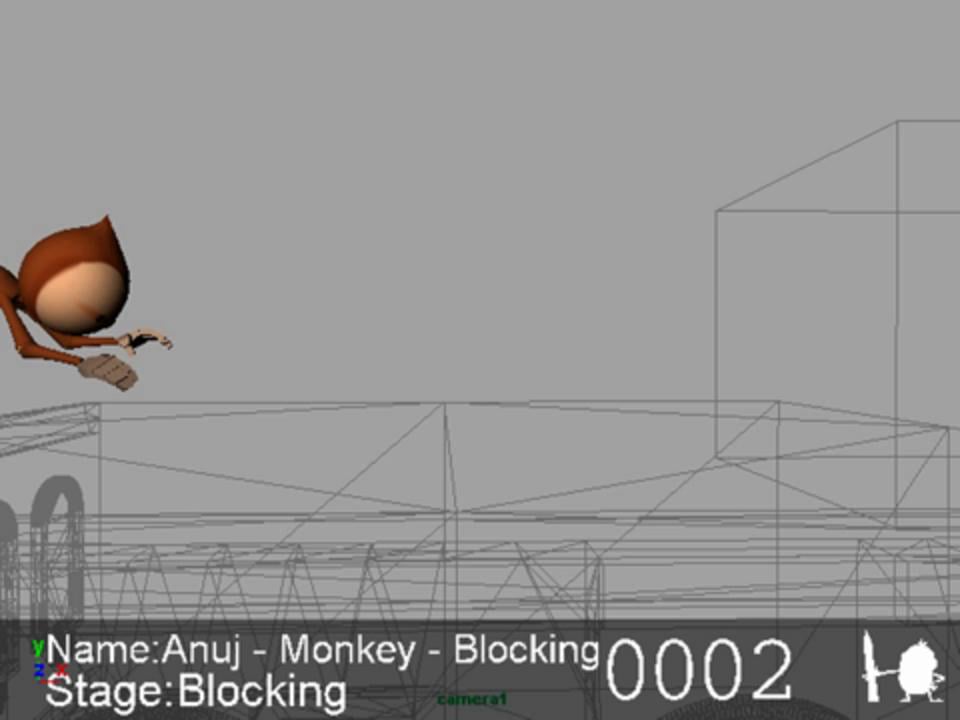 Monkey Blocking First Pass on Vimeo