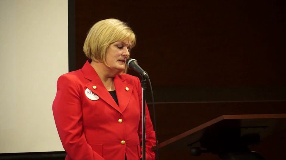 Stephanie Klick on criticism for party finances after she resigned on Vimeo