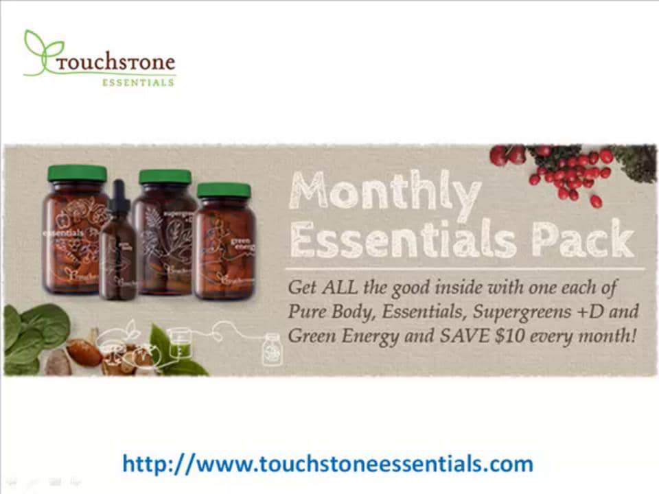 Touchstone essentials products on Vimeo