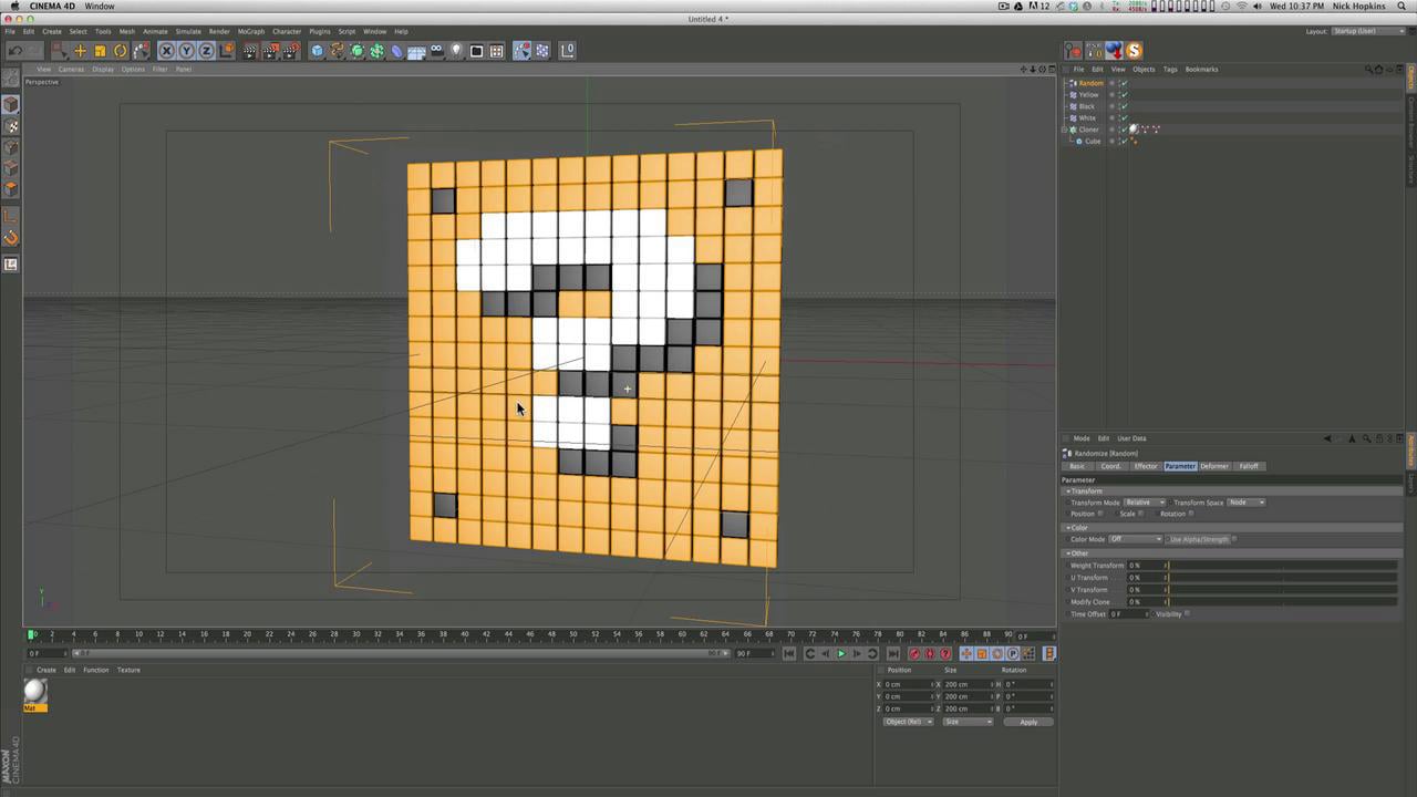C4D Color Shader and Mograph Selections on Vimeo