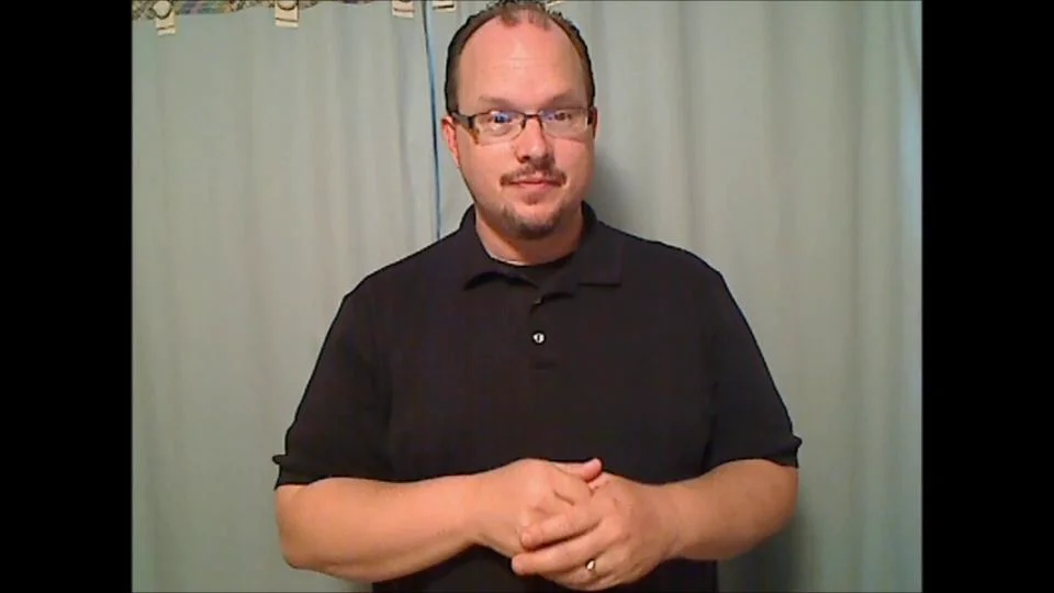 American Sign Language - ASL 1 Unit 3 Visual Vocabulary on Vimeo