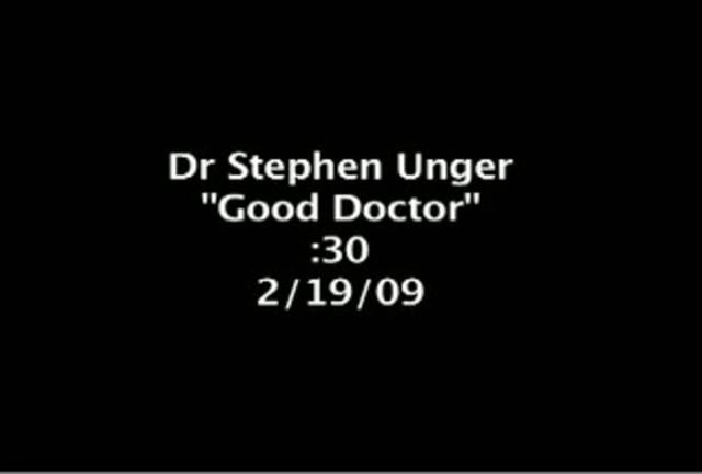 Dr. Stephen Unger on Vimeo