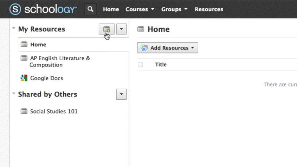 My Resources: Add a Collection on Vimeo