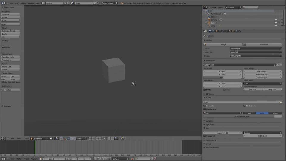 Blender Crash Course Tutorial on Vimeo