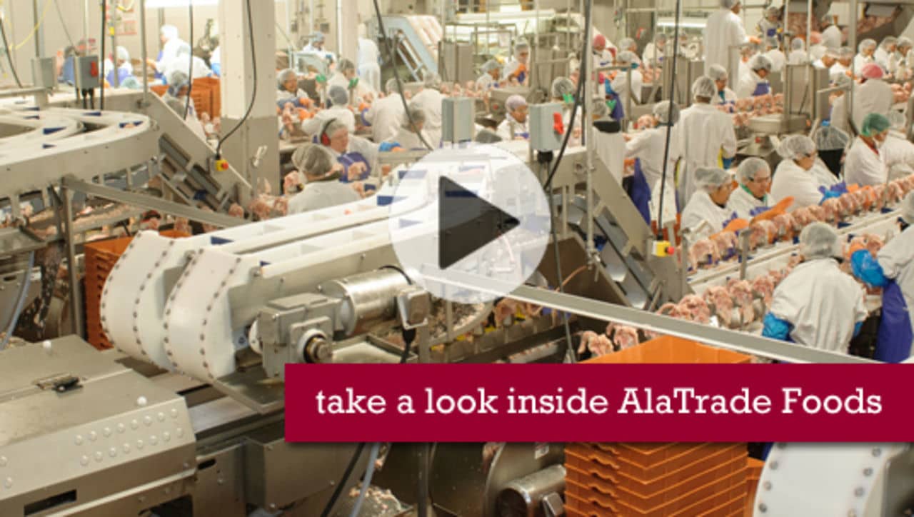AlaTrade Foods: Poultry Processing Alabama on Vimeo