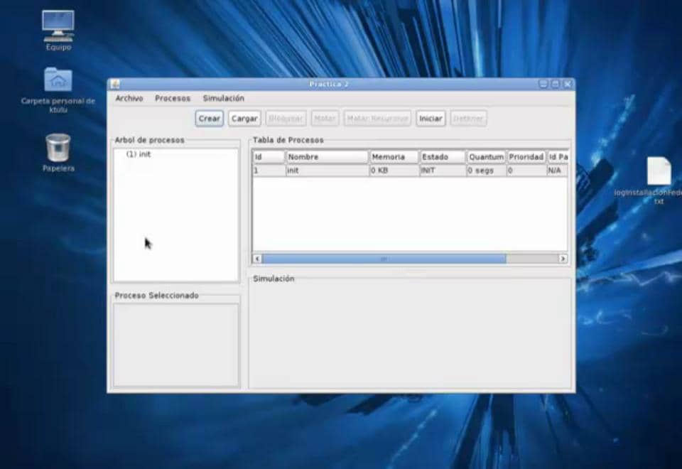 Simulador de Procesos de JAVA - Sistemas Operativos 1 - Manuel Veras ...