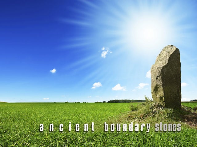 2012-08-05 Ancient Boundary Stones - Moving the Oldest Boundary Stone ...