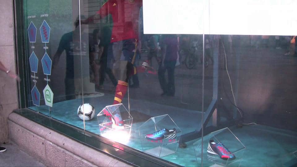 Escaparate interactivo ADIDAS on Vimeo
