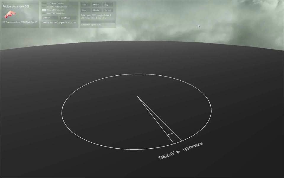 OpenFrameworks 3D Sun Path Simulation on Vimeo