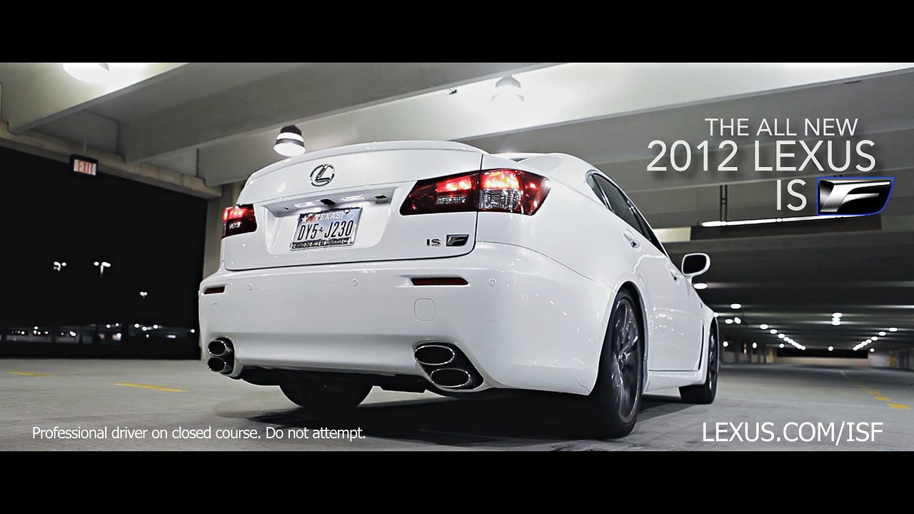 Lexus ISF 30 Second Spot on Vimeo
