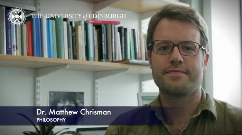 Matthew Chrisman - Philosophy on Vimeo