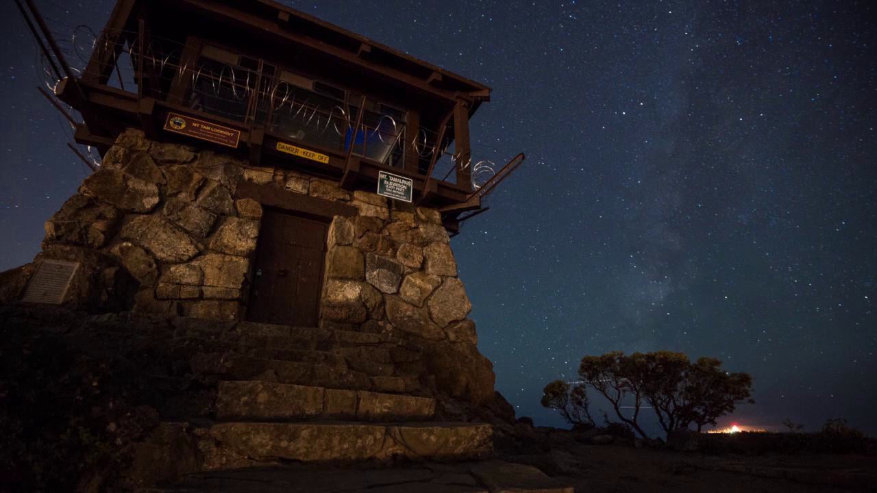 Selected raw footage from "A Day in the Life of a Fire Lookout".