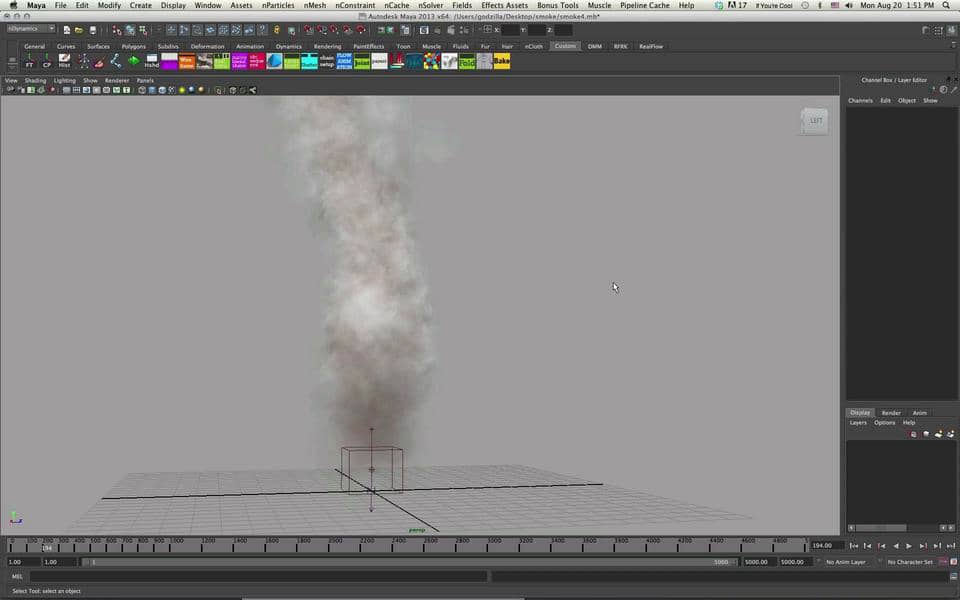 Smoke Effect Tutorial with nParticles from Maya (Using some images ...