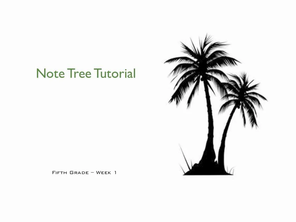 Note Tree Tutorial on Vimeo