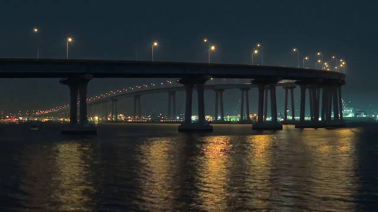 Coronado Bridge Lights on Vimeo