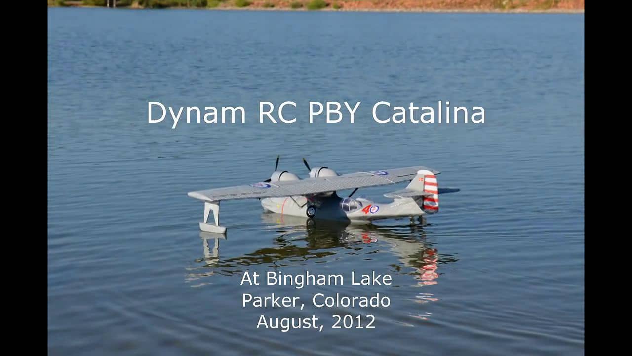Dynam RC PBY Catalina Flying at Bingham Lake on Vimeo