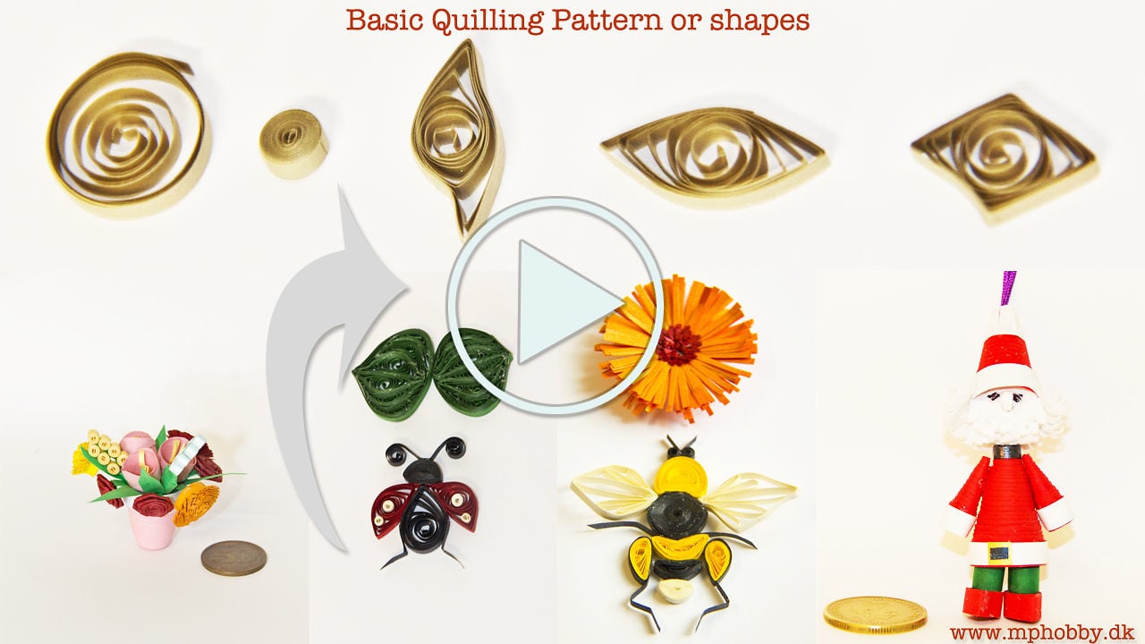 Basic quilling shape - Part 1 on Vimeo