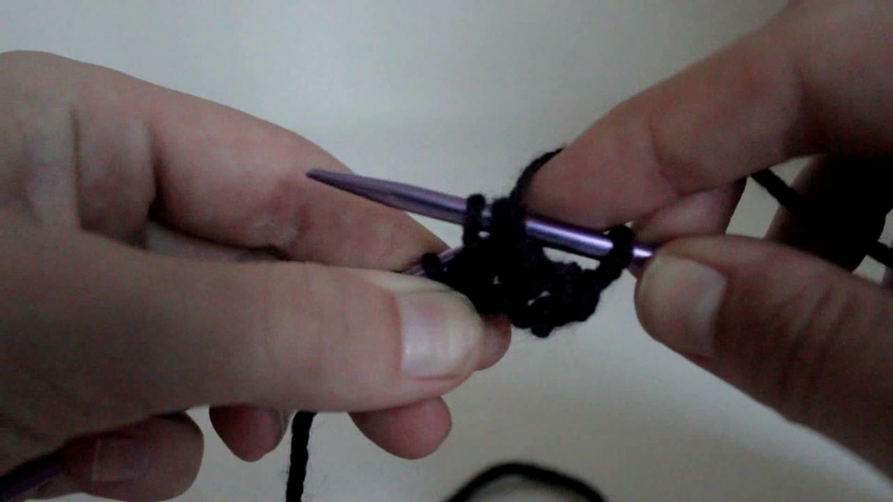 Cane lace Stitch Pattern Tutorial on Vimeo