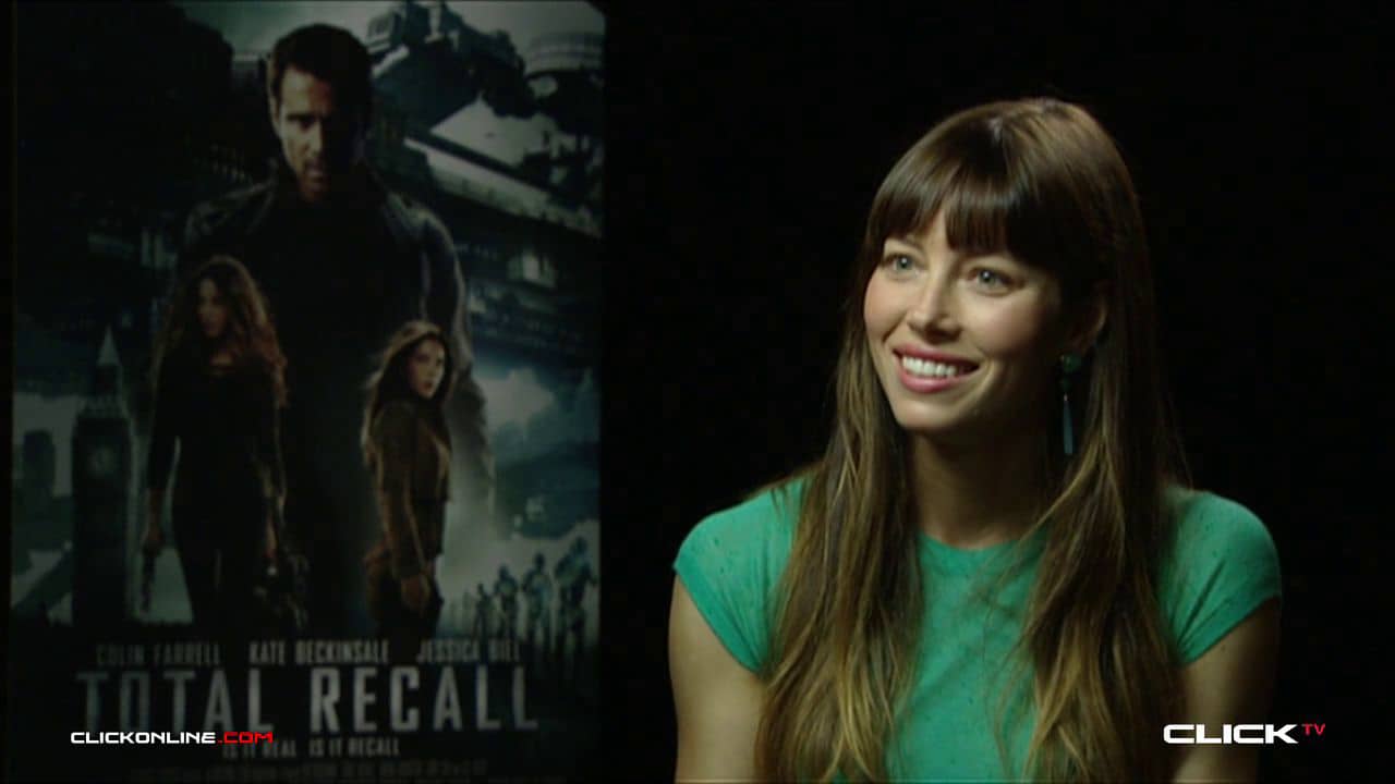 Jessica Biel On Ethan Hawke's Role in Total Recall on Vimeo