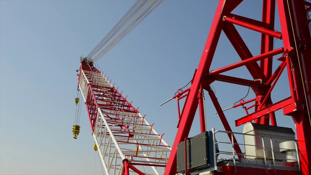 Kenz Figee 400t Crane - Load Tests on Vimeo