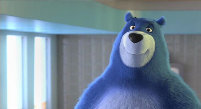 Blue Charmin Bear