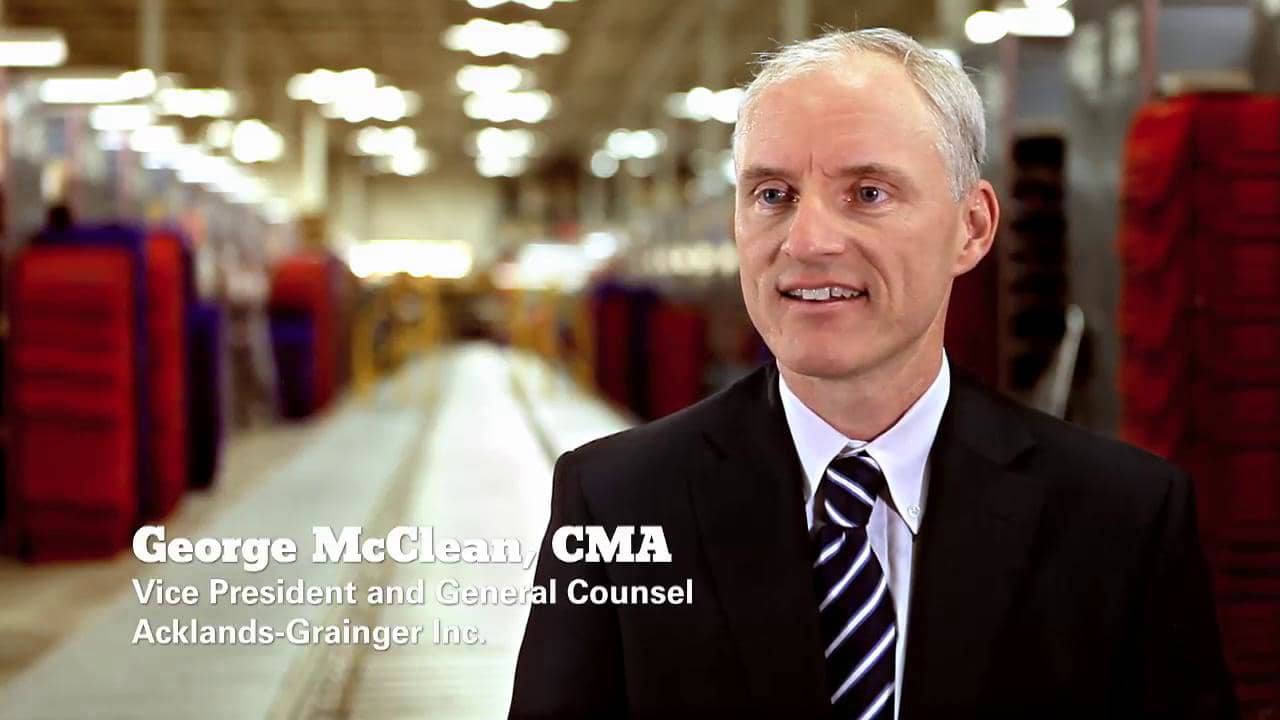 George McLean, Vice President & General Counsel, Acklands-Grainger Inc ...