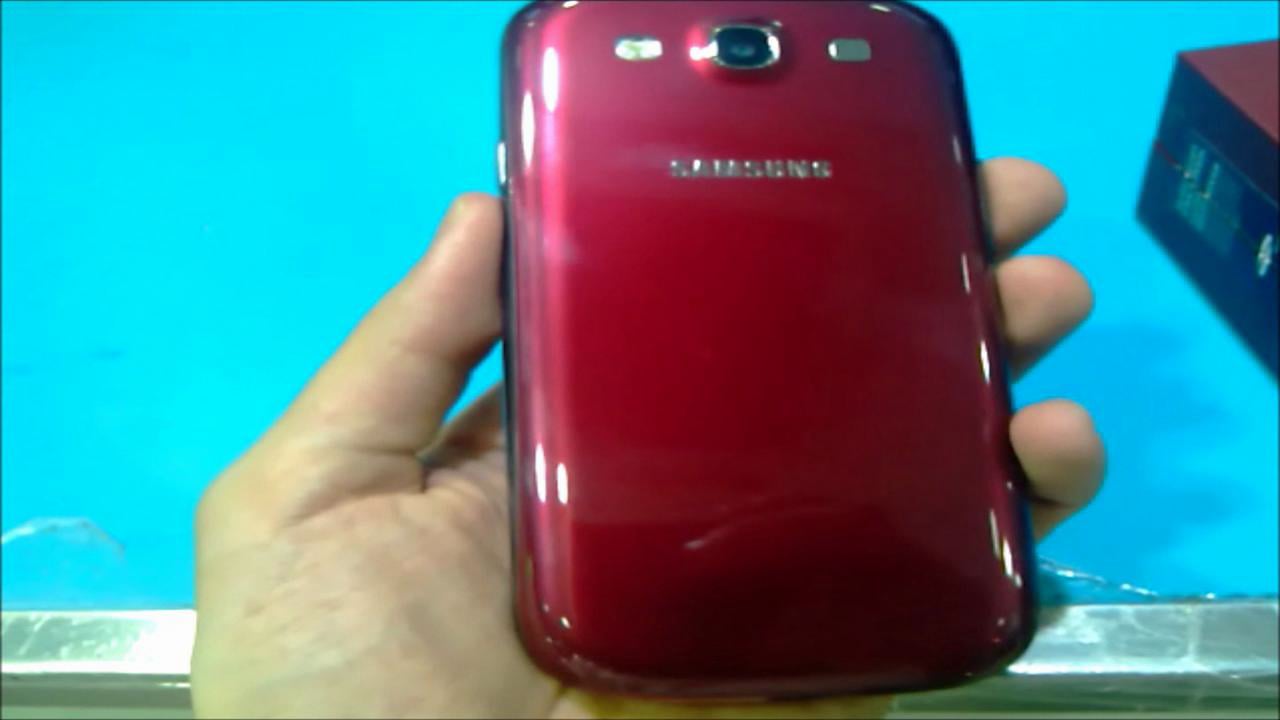 Samsung Galaxy S3 Red color (Garnet Red color) on Vimeo