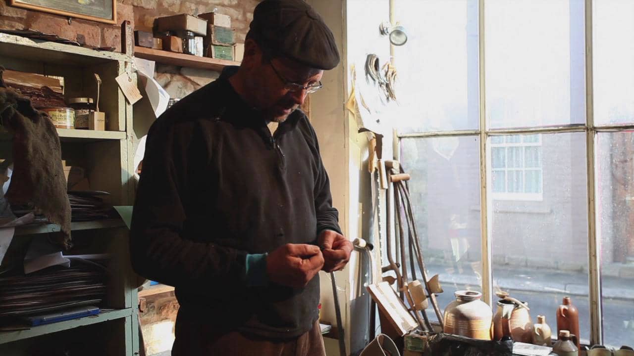 Clog Making Pt 4 - Traditional Clog Clasps on Vimeo