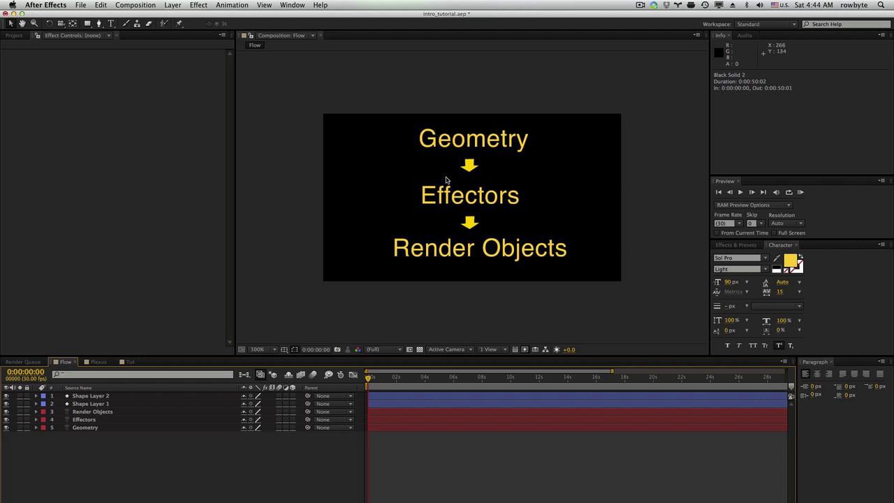 Plexus 2 Basic Workflow Tutorial on Vimeo