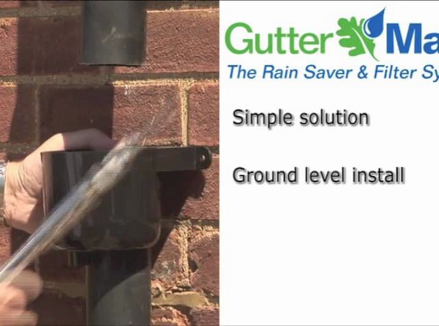 Guttermate Rain Saver and Filter System on Vimeo