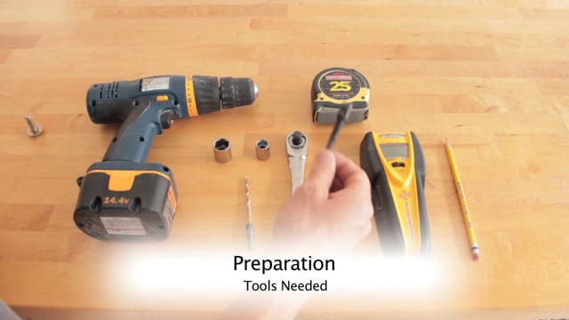 Stud Bar - Ceiling or Wall Mounted Pull-up Bar - Easy Install Instructions