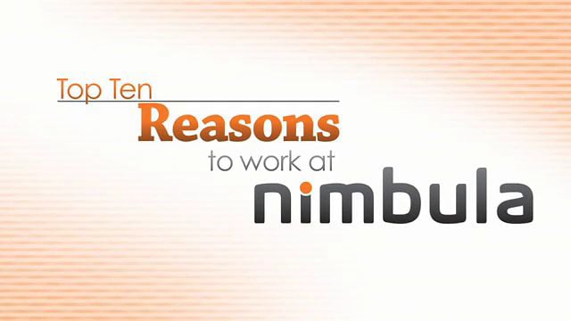 Top 10 Reasons to Work at Nimbula on Vimeo