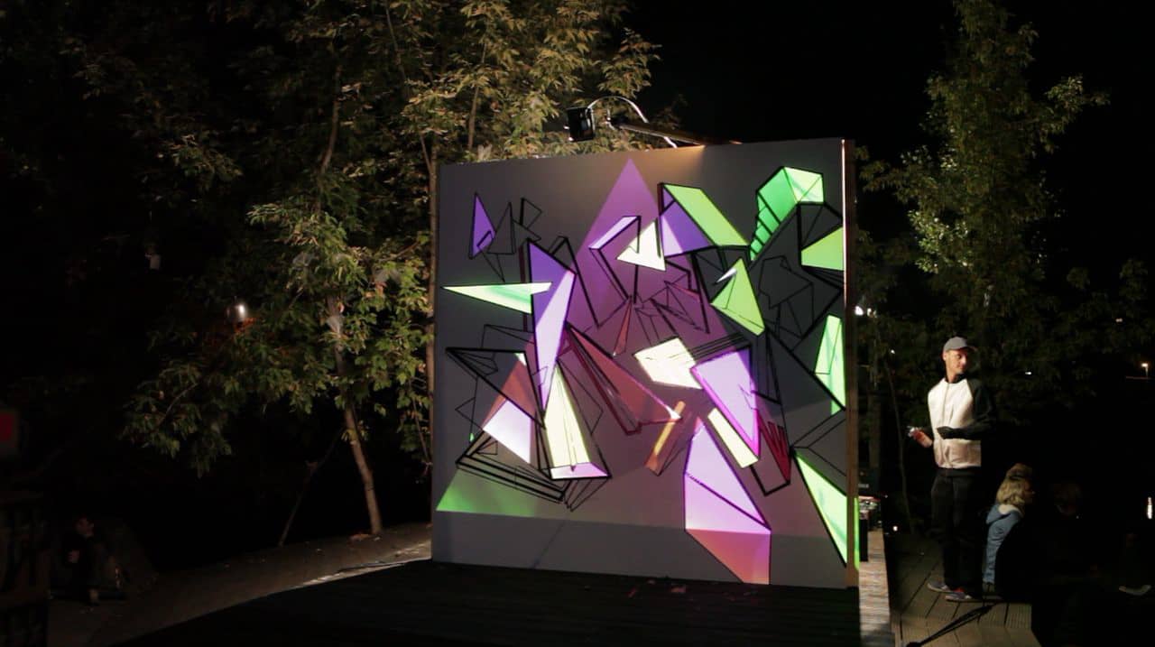 Augmented Tape Art Live Action on Vimeo