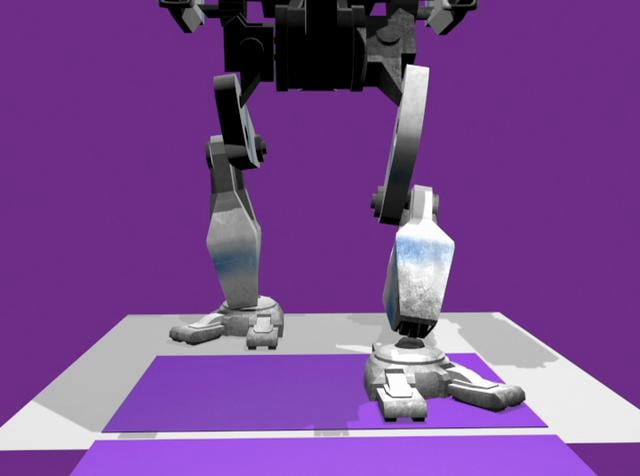 Mech walk cycle 02 on Vimeo