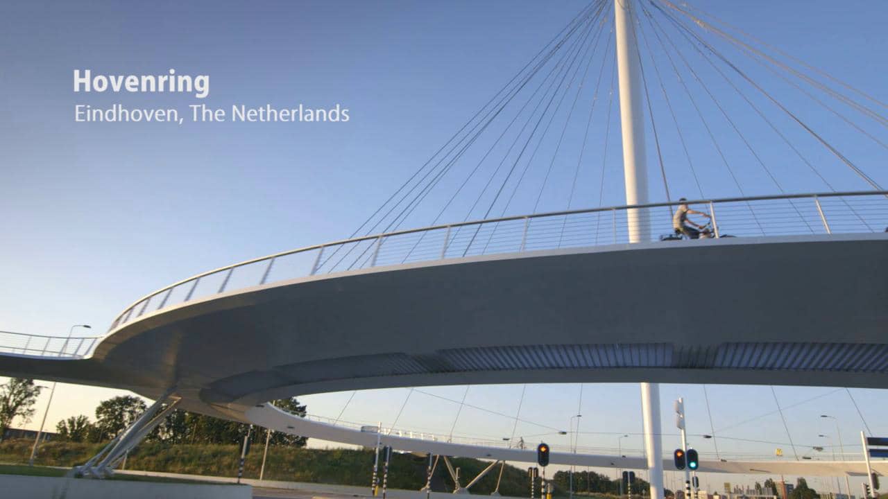 Hovenring Eindhoven (the Netherlands), concept and design by ipv Delft ...