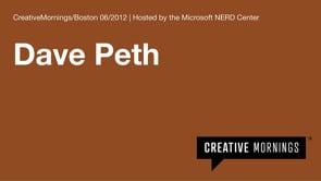 2012/06 CreativeMornings: Arts+Tech on Vimeo