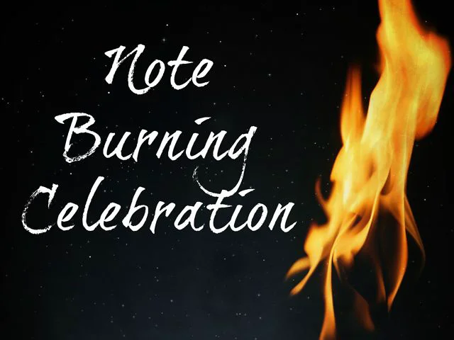 Note Burning Celebration on Vimeo