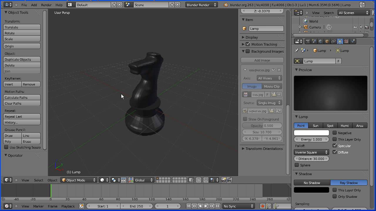 Blender 2.6 Modelling Tutorial - Making a Knight Chess Piece Part 1 Making the Horse's Head on Vimeo