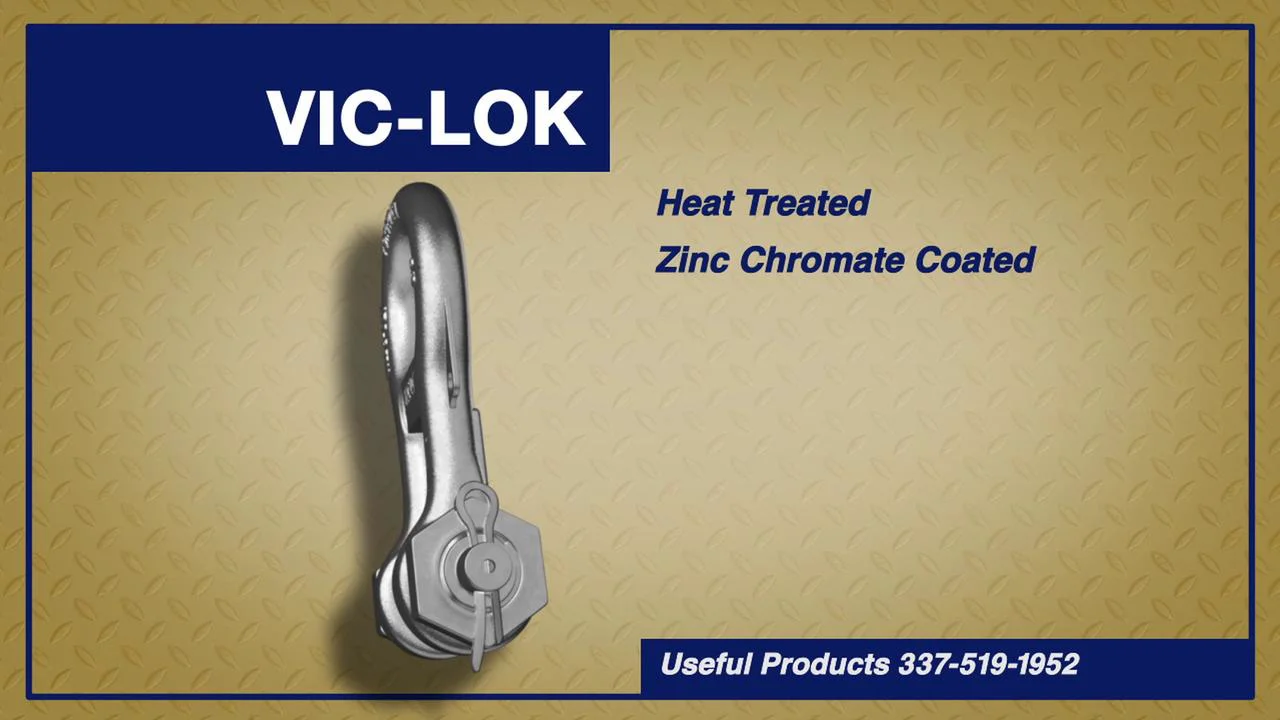 Vic-Lok Shackle on Vimeo