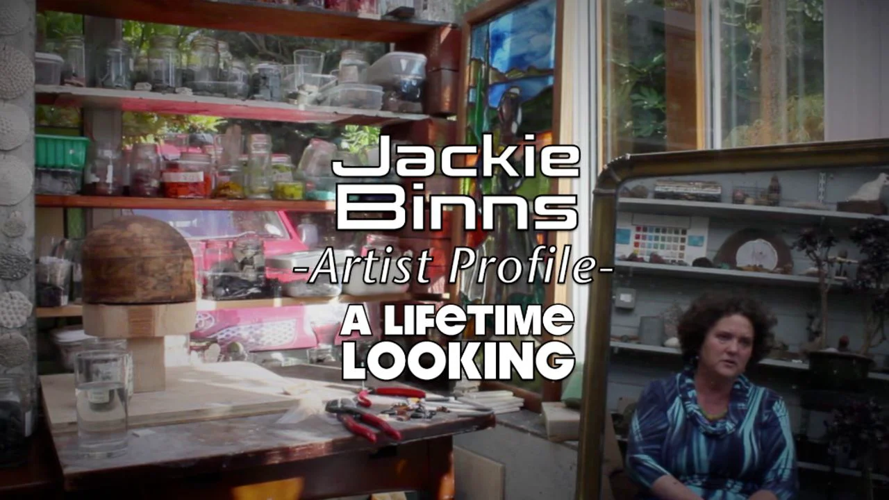 Jackie Binns -Artist Profile- A Lifetime Looking on Vimeo