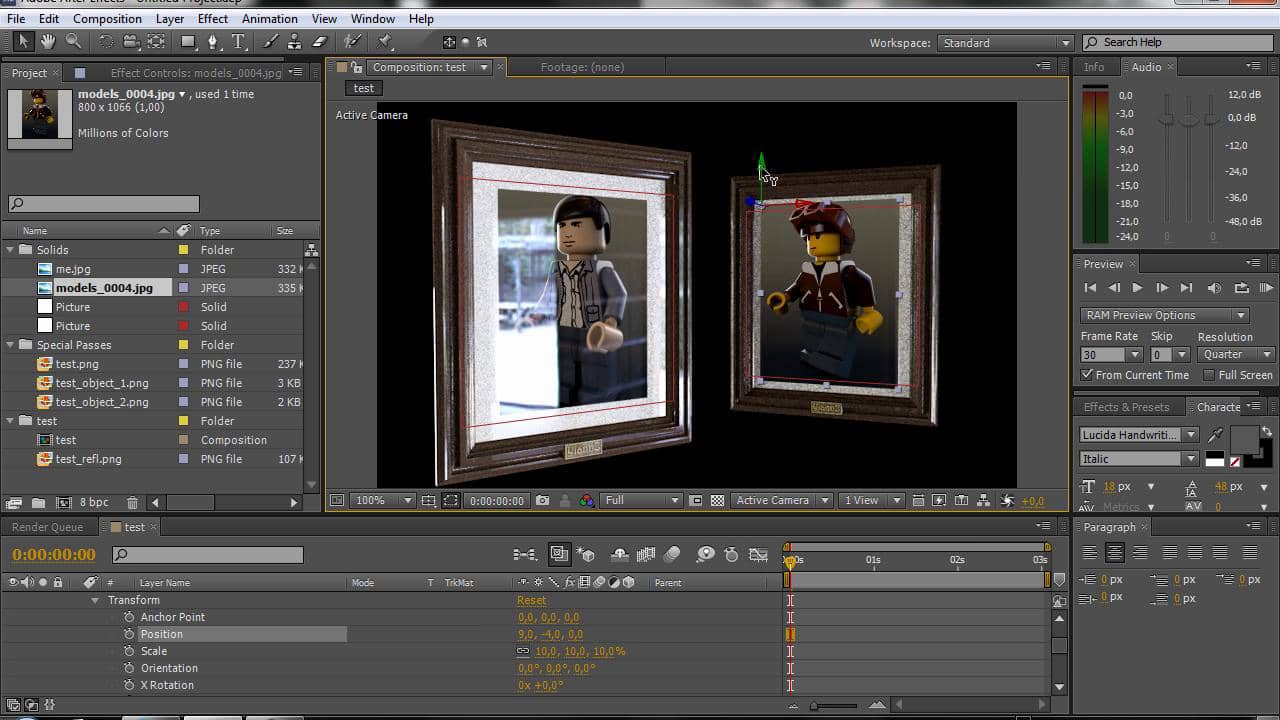 Frames V1 - "Composite in post" feature on Vimeo