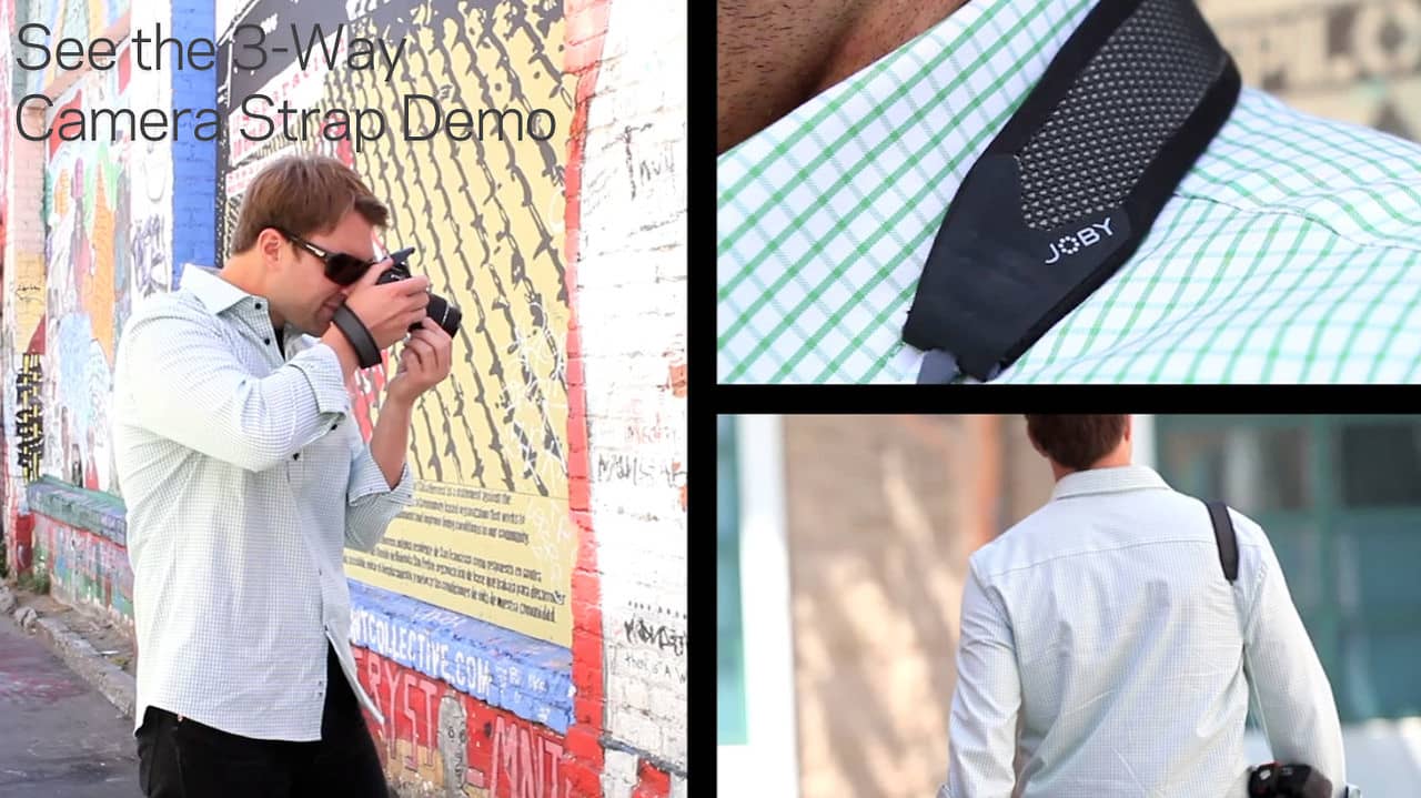 3-Way Camera Strap by JOBY on Vimeo