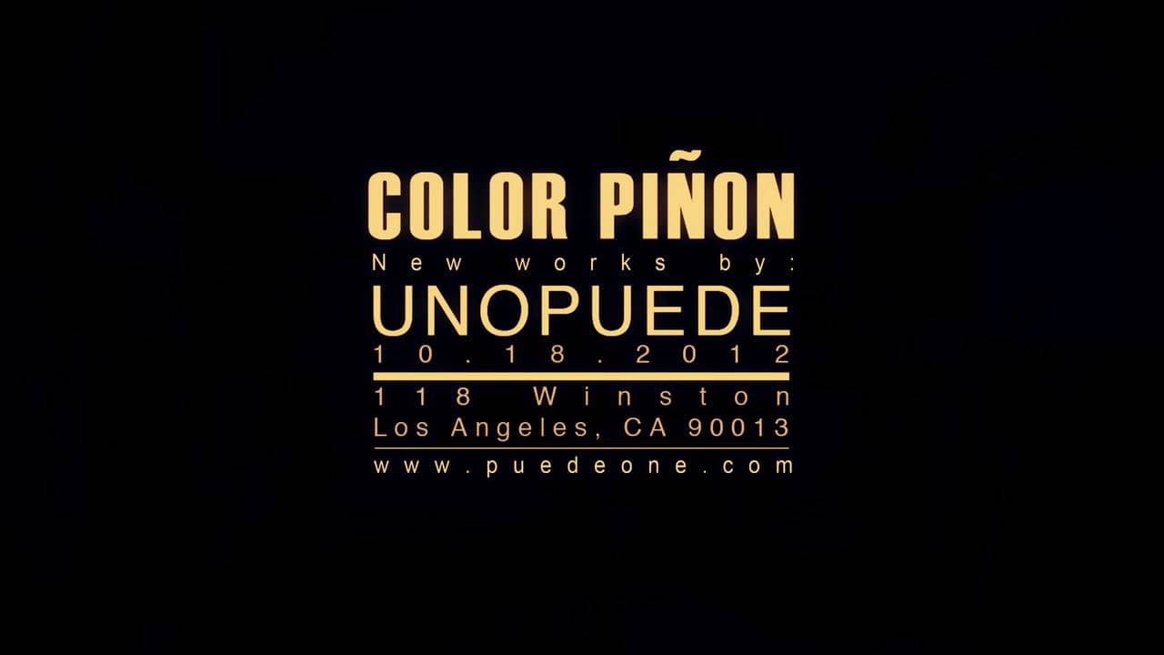 UNOPUEDE - Color Piñon | New works Oct.18th 2012 on Vimeo