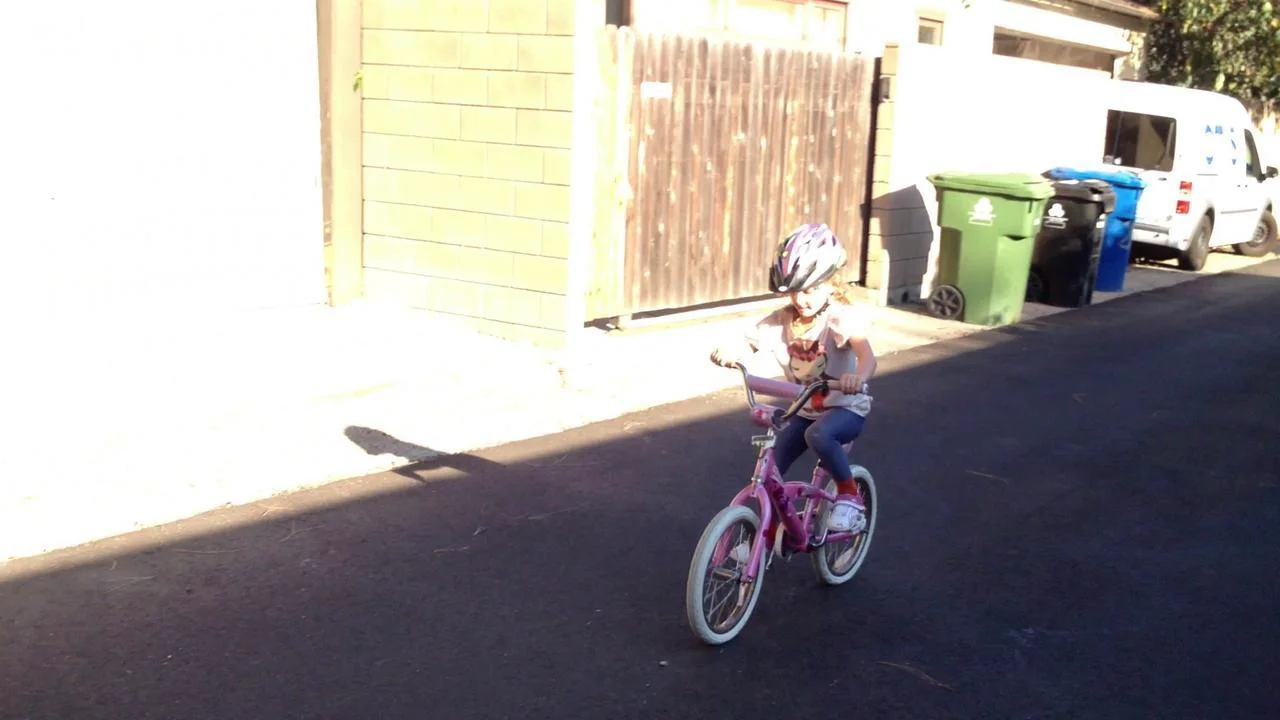Greta on a Two Wheeler on Vimeo