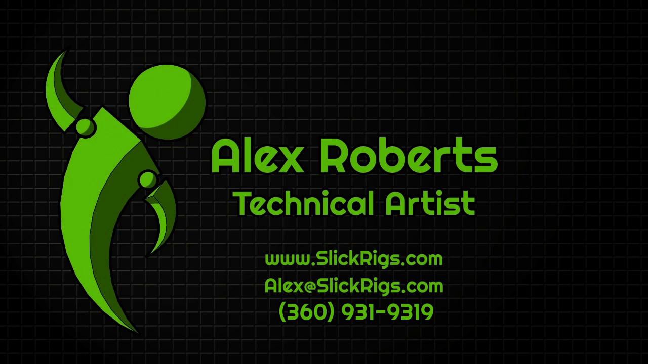Alex Roberts - Tech Artist Demo Reel 2012 on Vimeo