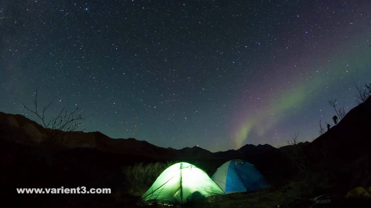 Alaska Aurora with the Milky Way Timelapse on Vimeo