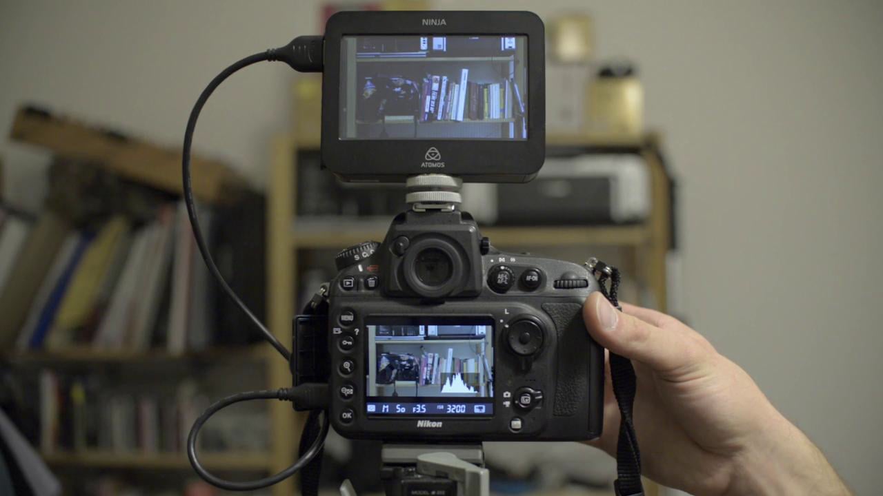 Nikon D600 & D800 - HDMI Output to Atomos Ninja on Vimeo